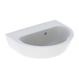 Geberit Renova Handwaschbecken 500495011 45 x 36 cm, weiß, ohne Hahnloch, mit Überlauf