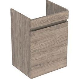 Geberit Renova Plan Waschtischunterschrank 501903JR1 43,5x60,5x34,5cm, 1 Tür, nussbaum, Folie strukturiert