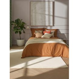 benuta Pure Wollteppich Vera Cream 200x200 cm - Naturfaserteppich aus Wolle