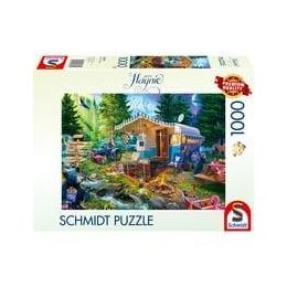 Schmidt Spiele Jeff Haynie: Mit dem Caravan in den Bergen, Puzzle 1000 Teile