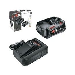 Bosch Akku Starter-Set 18V 1x 2,5Ah + Schnellladeger&auml;t AL 18V-44 schwarz, Li-Ionen Akku 2,5Ah, POWER FOR ALL ALLIANCE