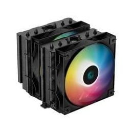 DEEPCOOL AG620 BK ARGB, CPU-K&uuml;hler schwarz, 120 mm