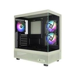 Thermaltake View 270 Plus TG ARGB , Tower-Geh&auml;use hellgr&uuml;n, Tempered Glass x 2
