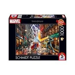 Schmidt Spiele Thomas Kinkade Studios: Marvel - Thor, Puzzle 1000 Teile