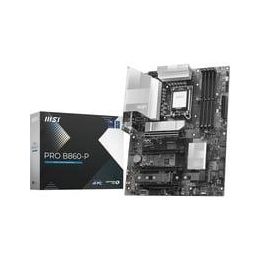 MSI PRO B860-P, Mainboard silber
