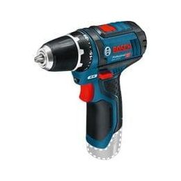 Bosch Akku-Bohrschrauber GSR 12V-15 Professional solo, 12Volt blau/schwarz, ohne Akku und Ladeger&auml;t