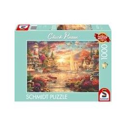 Schmidt Spiele Chuck Pinson: Morgenstille am See, Puzzle 1000 Teile