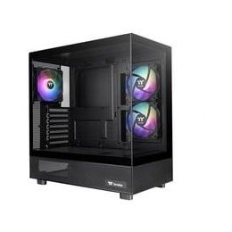 Thermaltake View 270 Plus TG ARGB , Tower-Geh&auml;use schwarz, Tempered Glass x 2
