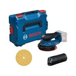 Bosch Akku-Exzenterschleifer GEX 18V-150-3 Professional solo, 18Volt blau, ohne Akku und Ladeger&auml;t, in L-BOXX