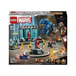 Lego 76315 Marvel Super Heroes Iron Mans Labor: Halle der R&uuml;stungen, Konstruktionsspielzeug