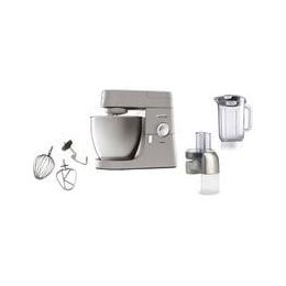 Kenwood Chef XL K&uuml;chenmaschine KVL4140S silber, 1.200 Watt, mit Mix-Aufsatz und Gem&uuml;seschneider