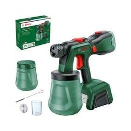 Bosch Akku-Spritzpistole AdvancedSpray 18V-500 solo, Spr&uuml;hpistole gr&uuml;n, ohne Akku und Ladeger&auml;t, POWER FOR ALL ALLIANCE