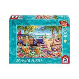 Schmidt Spiele Sonnige Auszeit am Strand, Puzzle 1000 Teile