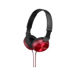 Sony MDR-ZX310R HEAD OV, Kopfh&ouml;rer rot/schwarz