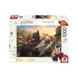 Schmidt Spiele Thomas Kinkade Studios: Wizarding World Harry Potter - Hogwarts Express, Puzzle 1000 Teile