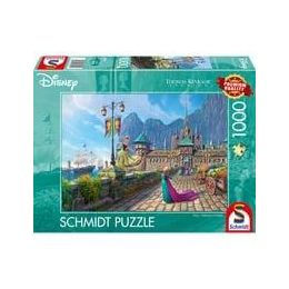 Schmidt Spiele Thomas Kinkade Studios: Disney - Celebration in Arendelle, Puzzle 1000 Teile