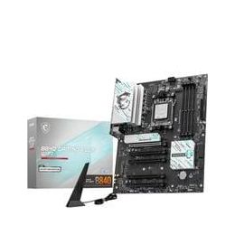 MSI B840 GAMING PLUS WIFI, Mainboard schwarz/silber