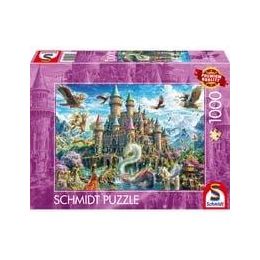 Schmidt Spiele M&auml;rchenschloss im Reich der Fantasie, Puzzle 1000 Teile