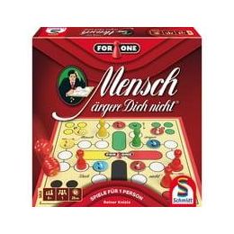 Schmidt Spiele For One - Mensch &auml;rgere Dich nicht, Brettspiel