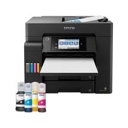 Epson EcoTank ET-5805, Multifunktionsdrucker schwarz, USB, WLAN, Scan, Kopie, Fax, Duplex (Druck), Duplex (Scan)