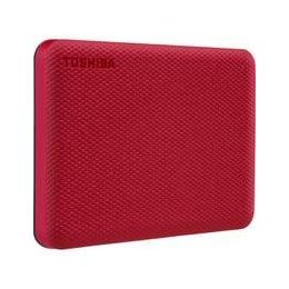 Toshiba Canvio Advance 2 TB, Externe Festplatte rot, Micro-USB-B 3.2 Gen 1 (5 Gbit/s)