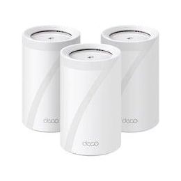 TP-LINK Deco BE65(3-pack) BE9300 Whole Home Mesh Wi-Fi 7, Router wei&szlig;