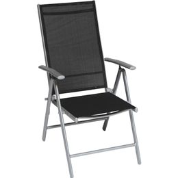 SONSTIGE Merxx Alu Klappsessel Amalfi, schwarz