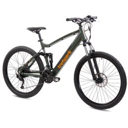 Tretwerk Commander Fully E Bike Mountainbike 175 - 190 cm Damen Herren 27,5 Zoll Pedelec bis 150 km Elektrofahrrad 27 Gänge