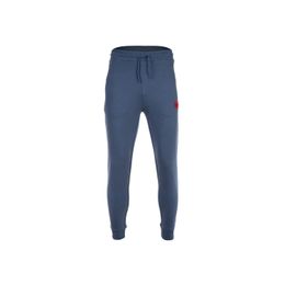 Jogginghose Hugo "Jogginghose Doak212", Herren, Gr. XL, N-Gr, blau (blau (open blau 479)), Obermaterial: 100% Baumwolle CO., Hosen