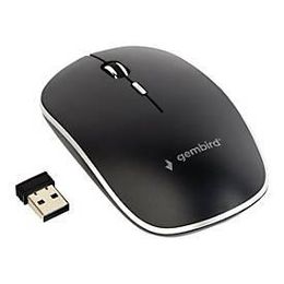 Gembird MUSW-4B-01 - Maus - 2.4 GHz - Schwarz