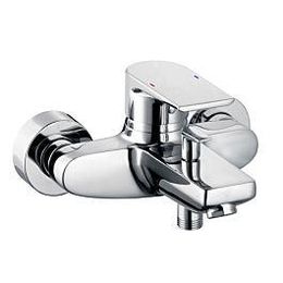 Heinrich Schulte alpha_400 Wannenarmatur Z069406-00010 verchromt, Ausladung 170mm, ohne Brausegarnitur