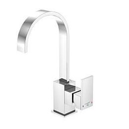 Steinberg Serie 135 Waschtischarmatur 1351401 chrom, schwenkbarer Auslauf, ohne Ablaufgarnitur