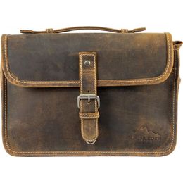 Alpenleder Kameratasche Presse old havanna