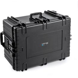 B&W International B&W Case Type 7800 SI schwarz mit Schaumstoffeinsatz