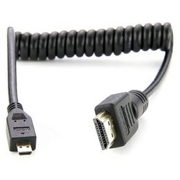 Atomos Micro HDMI auf HDMI 30-45cm Spiralkabel