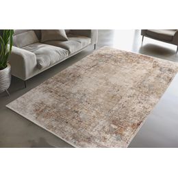 Teppich Obsession, B:160cm H:10mm L:230cm, bunt, Polyester, Wohnzimmer, Teppiche, "My Picasso 696", modernes abstraktes Design, Hoch-Tief Effekt, mit