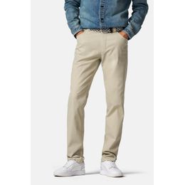 MEYER Herren Chinos "DUBLIN", beige, Gr. 48, unifarben, 75% Baumwolle;21% Lyocell;4% Elasthan, Hosen, aus Bio-Baumwolle