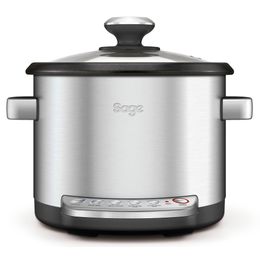 Sage Reiskocher "SRC600BSS the Risotto Plus", B:29,5cm H:26,9cm T:31,9cm, silber, Reiskocher