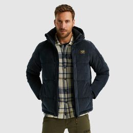 PME-Legend PME LEGEND Herren Outdoorjacke "Semi long jacket GOBBLER Clear Ford", blau, Gr. S, unifarben, Web, Obermaterial: 90% Polyester, 10% Polyamid, Jacken,