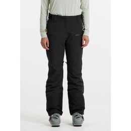 SOS Damen Skihose "Straja", schwarz, Gr. XS, unifarben, 92% Nylon, 8% Elasthan, Hosen, mit 20.000 mm Wassers&auml;ule