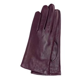 Gretchen Damen Lederhandschuhe "Women ́s Glove Pura", rot, Gr. 7, unifarben, 100% Leder, Handschuhe, aus Lammnappa