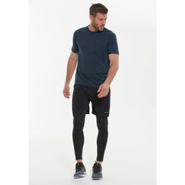 Endurance Herren Lauftights "ZANE LONG", schwarz, Gr. S, unifarben, 90% Polyester, 10% Elasthan, Hosen, im minimalistischen Design