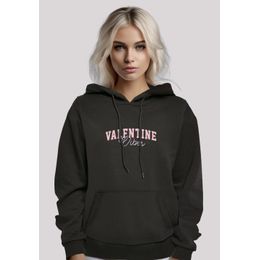 F4NT4STIC Damen Kapuzenpullover "Valentinstag Valentine Vibes", schwarz, Gr. L, Obermaterial: 65% Baumwolle, 35% Polyester, Pullover, Premium Qualit&auml;t