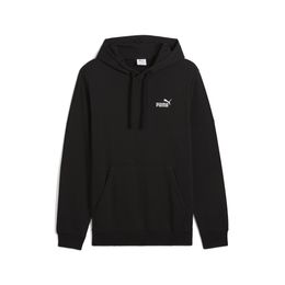 Puma Herren Hoodie "Essentials Small No. 1 Logo Hoodie Herren", schwarz, Gr. XS, Obermaterial: 68% Baumwolle, 32% Polyester; Kapuzenfutter: 100%