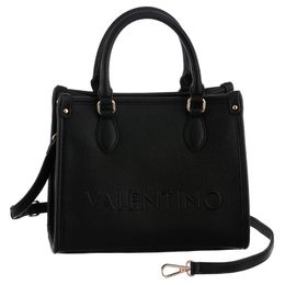 Valentino Handbags VALENTINO BAGS Damen Shopper "SHOPPING RISED RE", schwarz, Polyurethan, Taschen, Schultertasche Henkeltasche Umh&auml;ngetasche Handtasche Damen