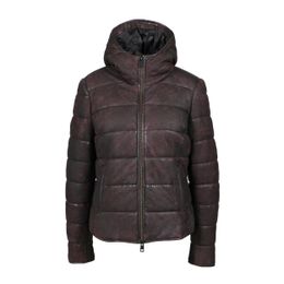 Freaky Nation Damen Lederjacke "Maira-FN", lila, Gr. S, 100% Leder, Jacken
