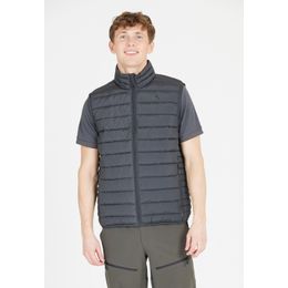 WHISTLER Herren Steppweste "Edge", grau, Gr. S, 100% Polyester, Westen, mit angenehm leichter und w&auml;rmender Wattierung