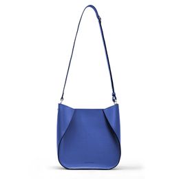 Gretchen Damen Schultertasche "Erica Shoulderbag", blau, Leder, unifarben, Taschen, aus italienischem Rindsleder