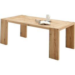 Esstisch Stolkom, H:76cm, braun, Garten, Tische, "Anno Esszimmertisch Eiche Massivholz ge&ouml;lt, FSC, BxHxT 200x76x100 cm", Eiche Massivholz ge&ouml;lt,