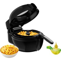 Tefal Heißluftfritteuse "ActiFry Genius +", B:30,3cm H:23,8cm T:43,3cm, schwarz, Fritteusen, 1,2 kg, Timer, 9 automatische Menüs, Rührarm-System,